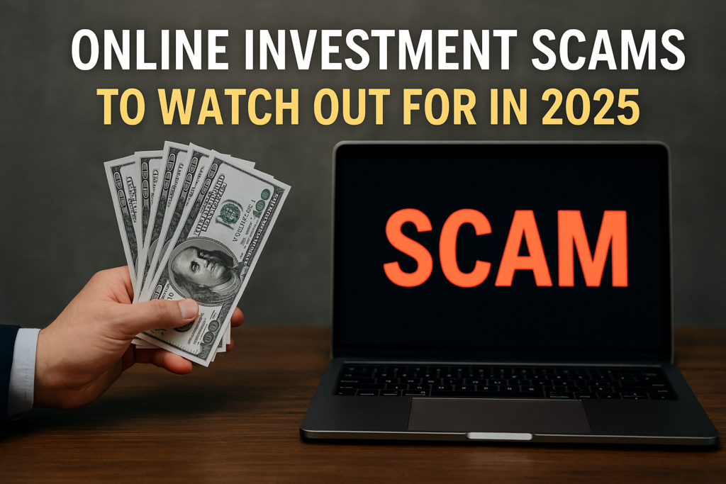 Online Investment Scams to Watch Out for in 2025