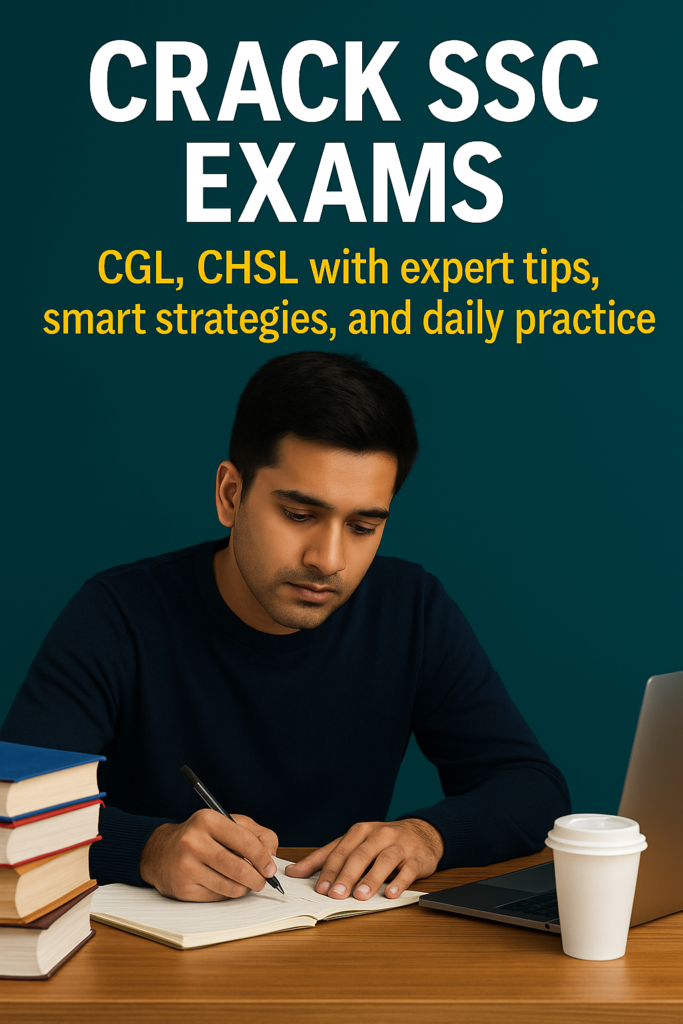 Master SSC Exams (CGL/CHSL) with Smart Study Tips